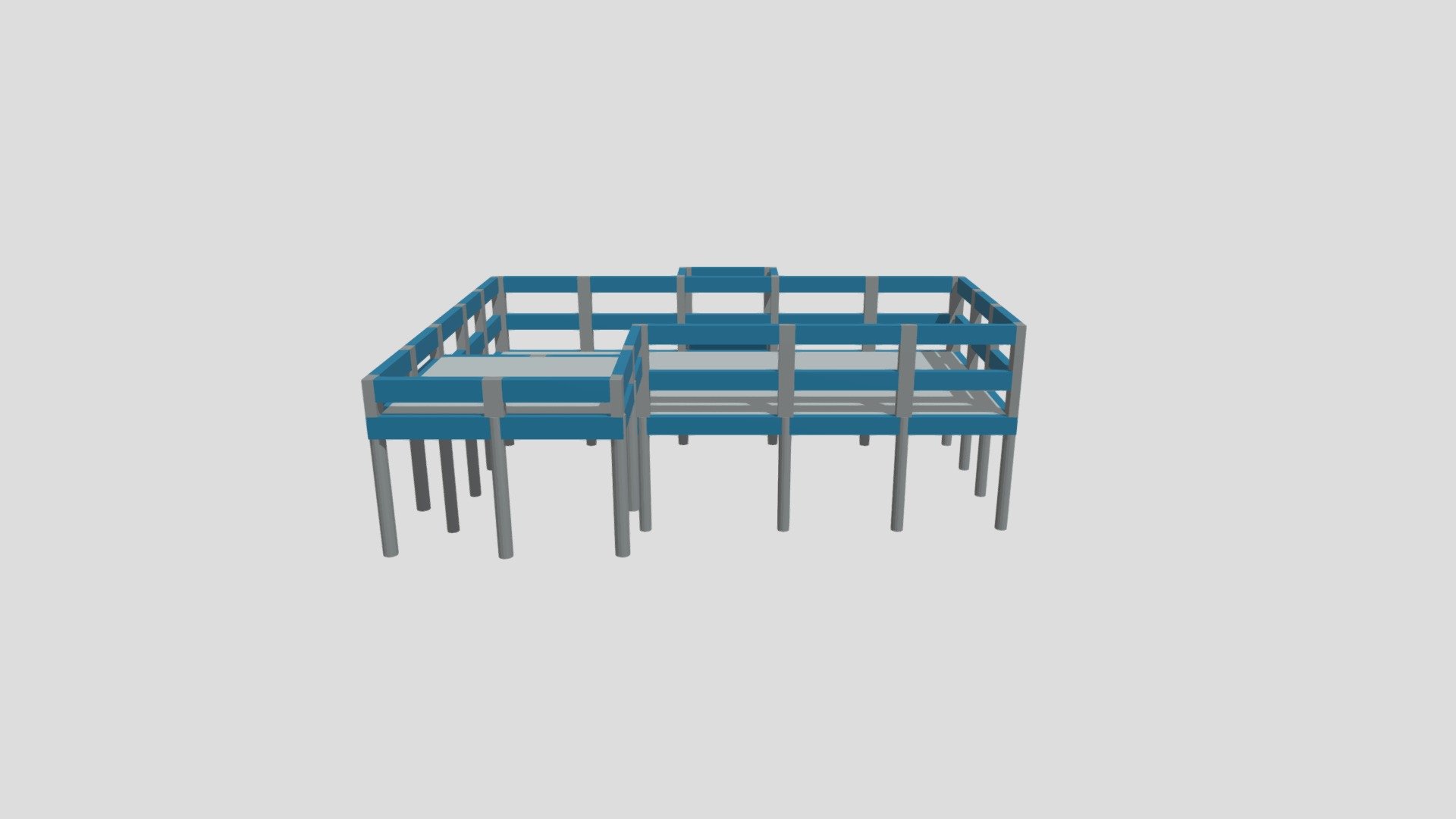Maquete Eletrônica Estrutural - Maria Helena - Download Free 3D model ...