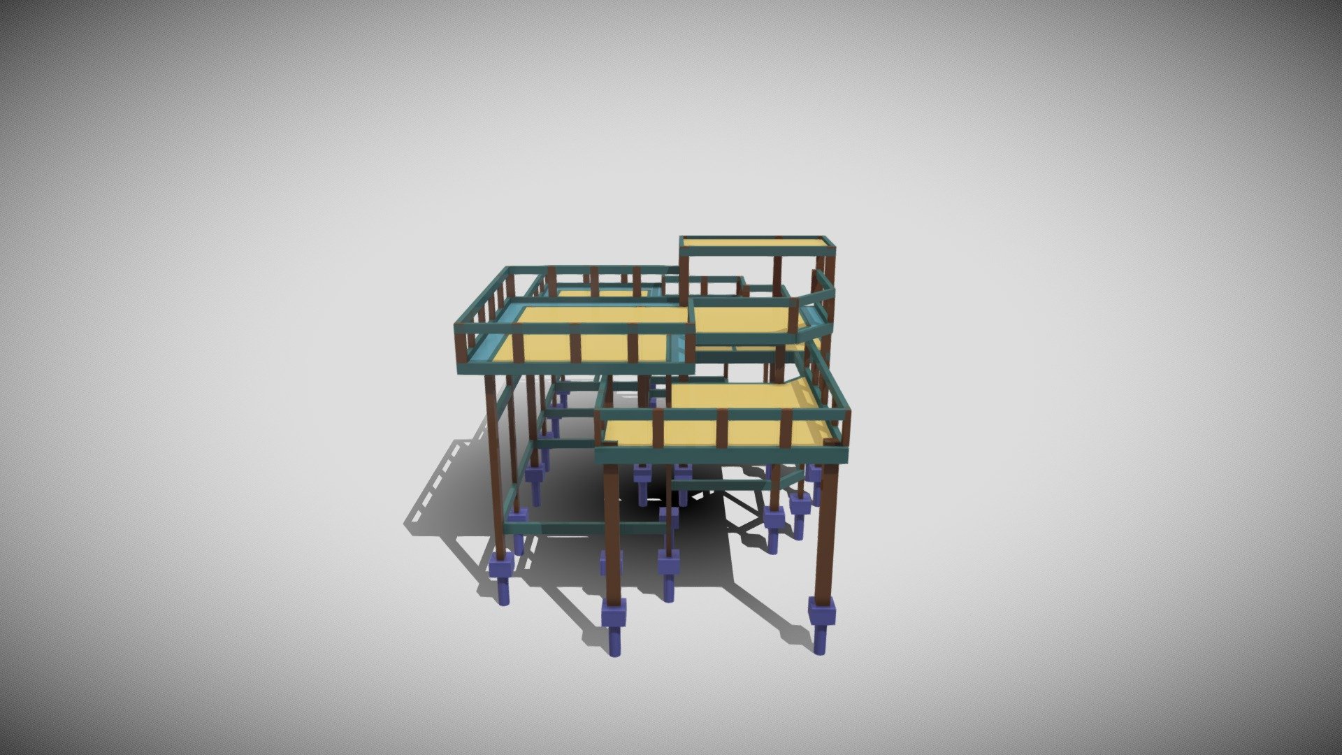 PROJETO ESTRUTURAL - VALÉRIA - 3D model by GandzaEngenharia [1c394a7 ...