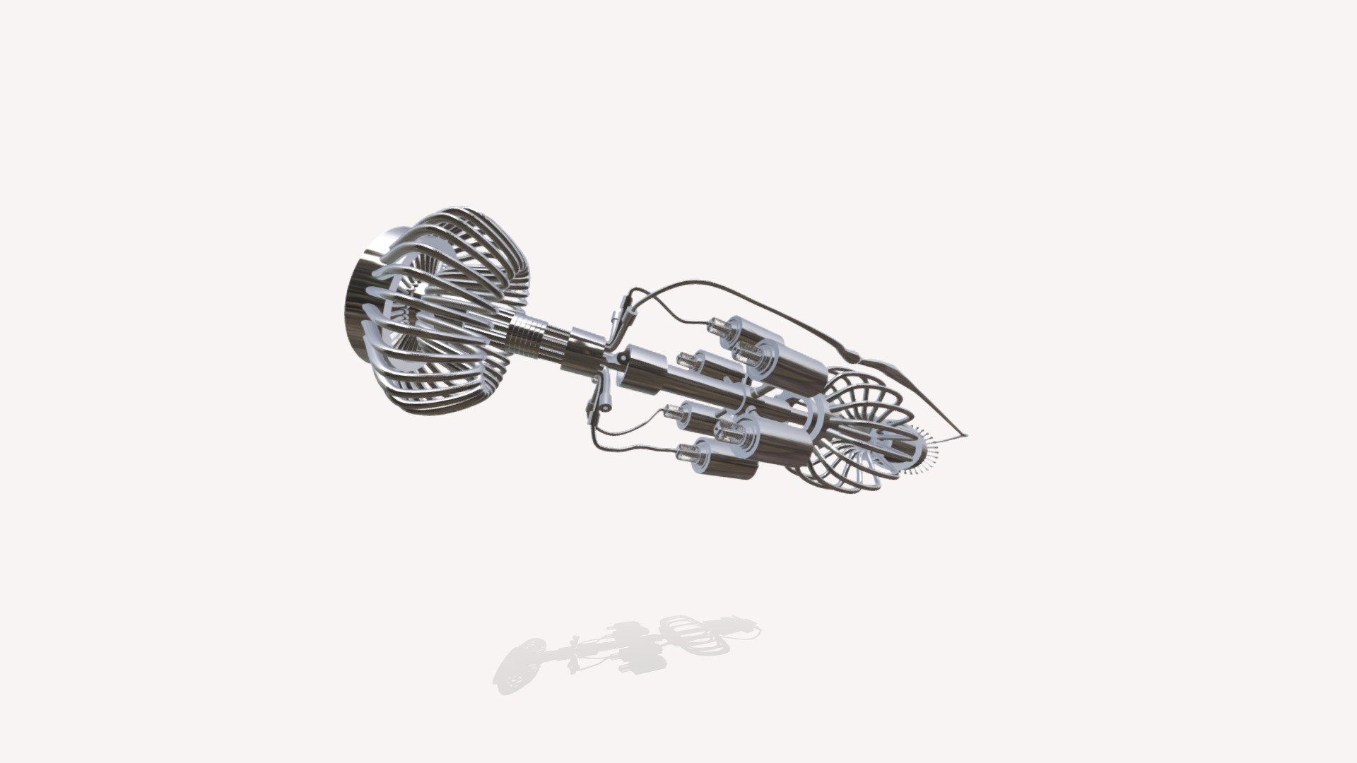 Axis Engine (The Automaton’s Mirror) - Download Free 3D model by حُسامـ ...