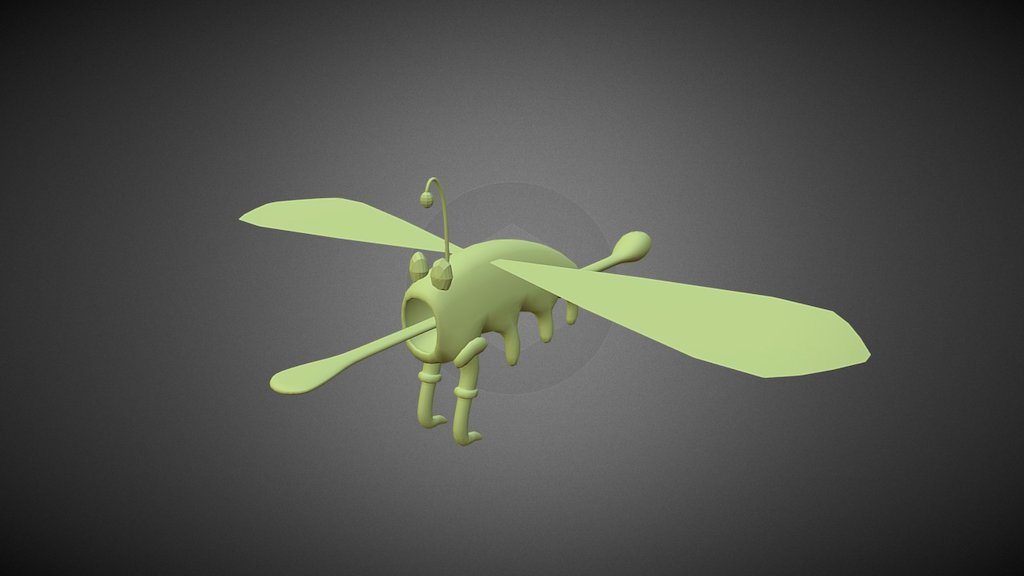 Honours Creatures | Flying Leech - 3D model by bishopechopresents ...