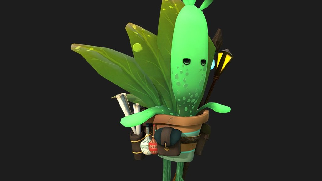 "Petit pot" - 3D model by ludopencil [1c3adb6] - Sketchfab