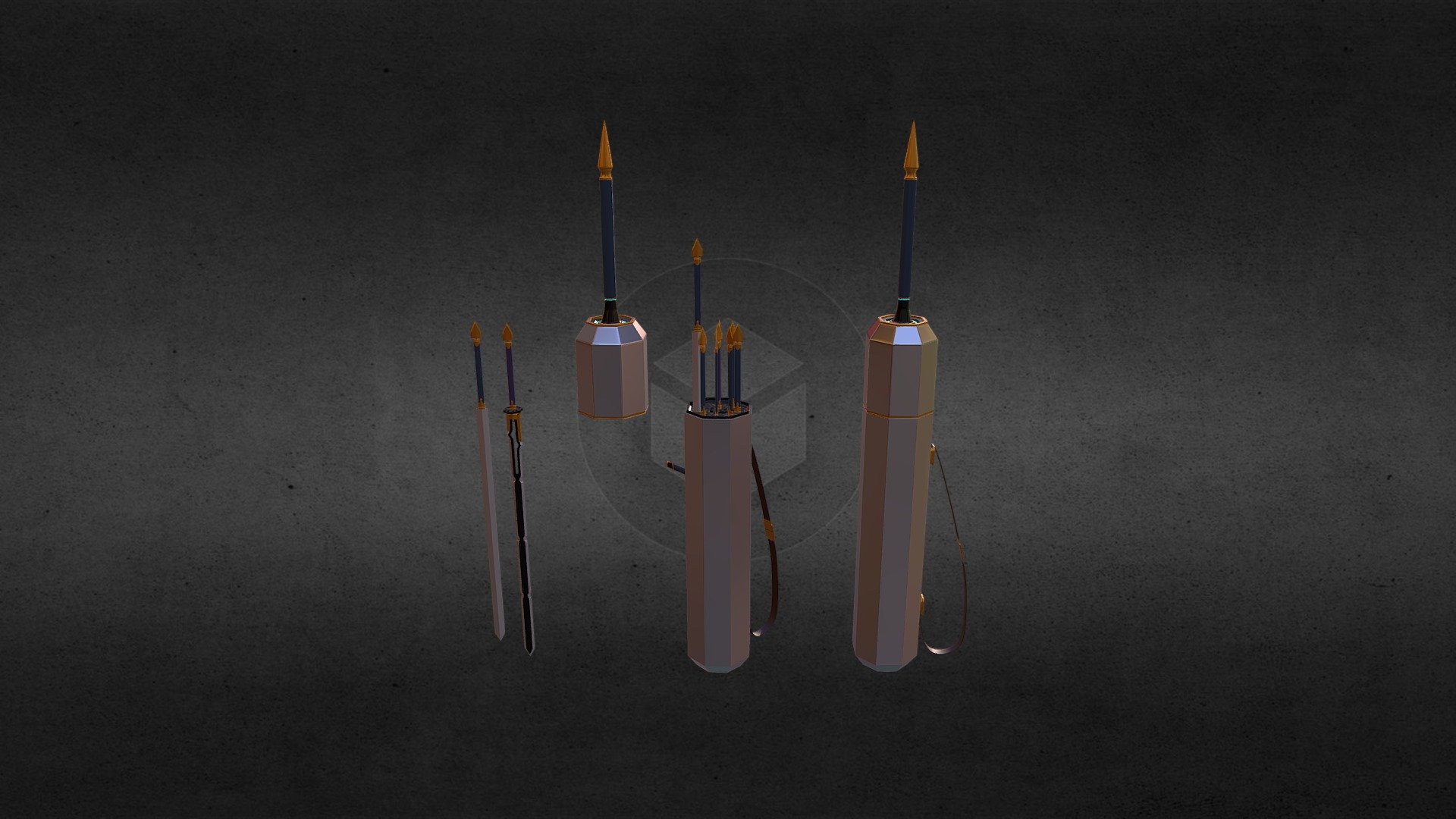 Sword Barrel - 3D model by IronWizard [1c3bd0b] - Sketchfab