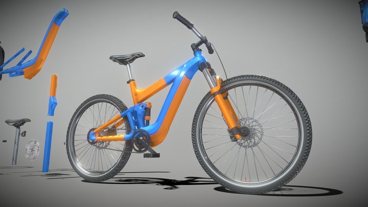 Blender-bike 3D models - Sketchfab