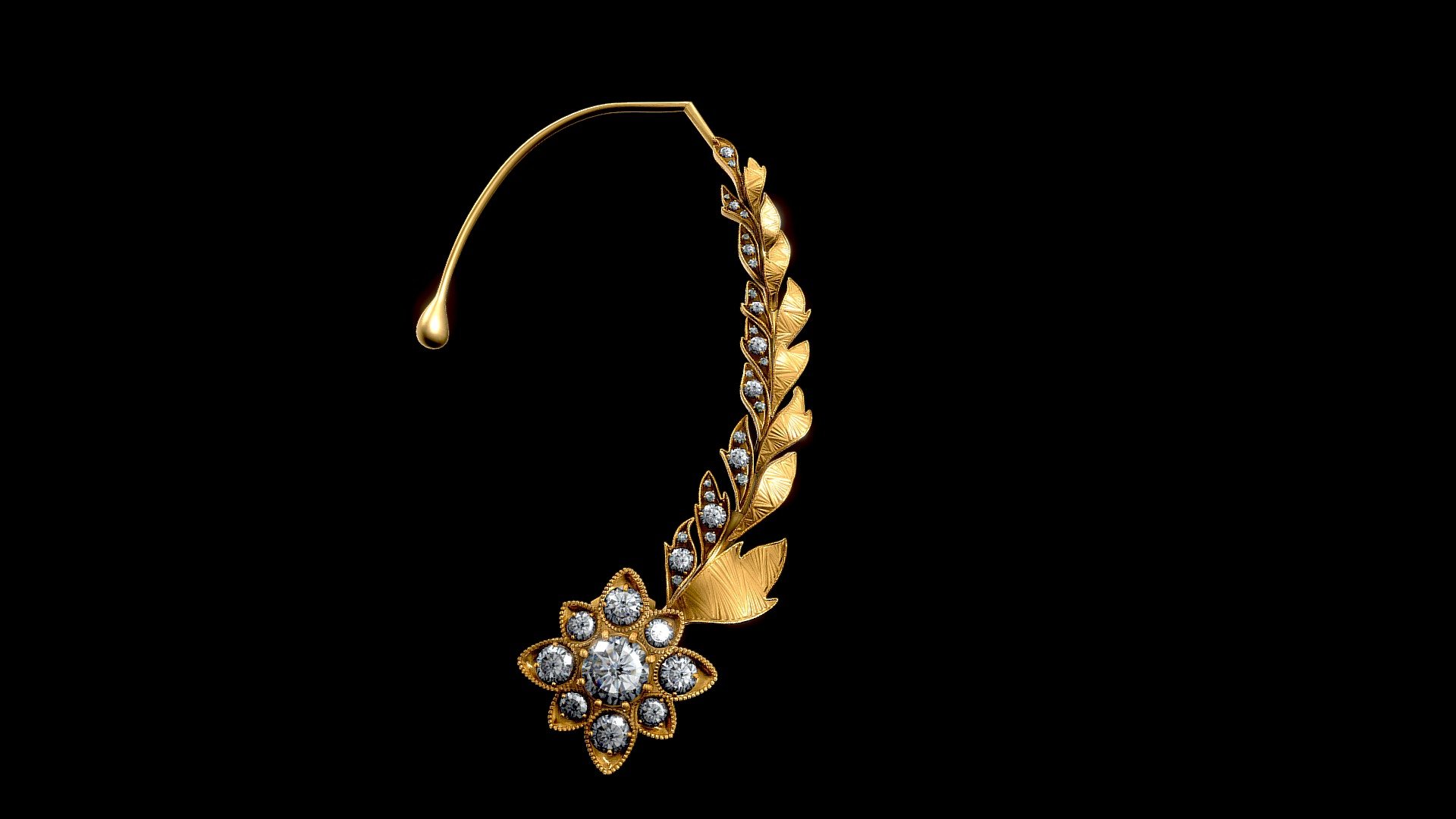 Earing - 3D model by Hari K Nair ( Ares Immersive) (@ares_immersive ...