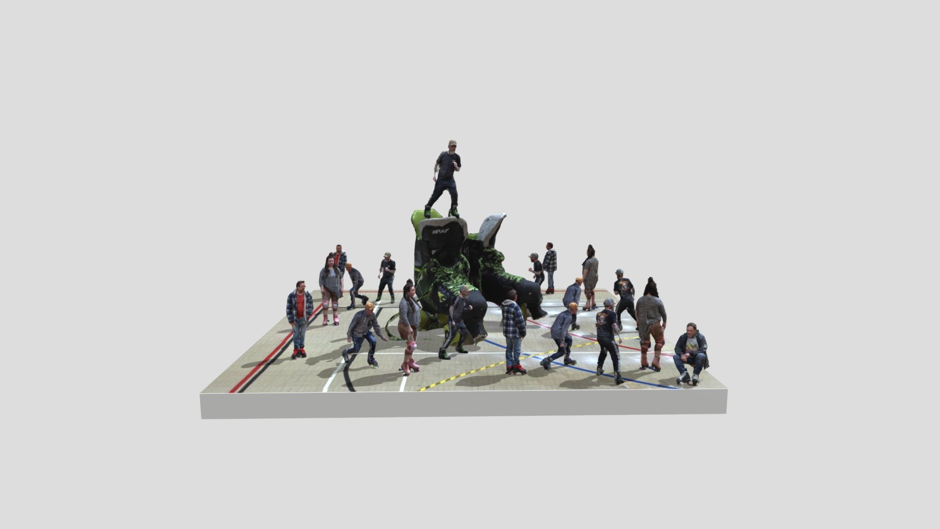 Swindon - Gareth - Skating Hall - 3D model by StoryTrails [1c3d9ee ...