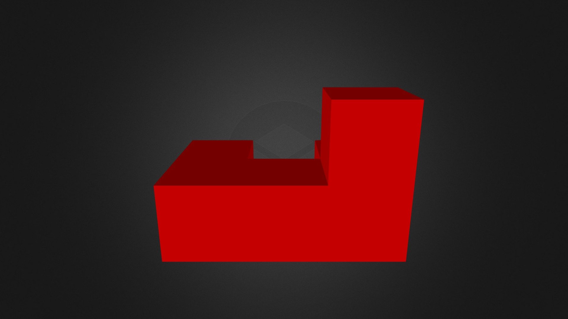 Red part - 3D model by opuchko5 [1c3efd5] - Sketchfab
