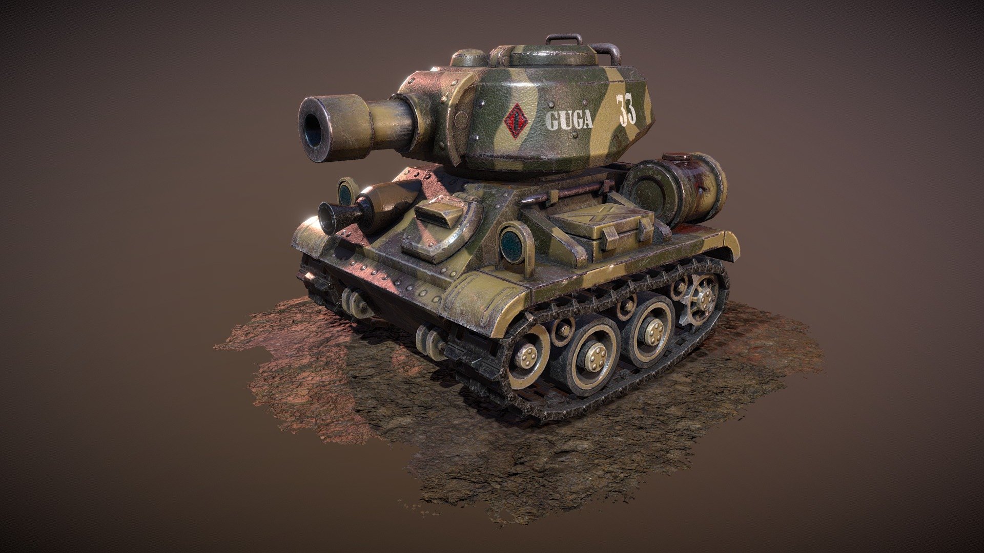 GUGA - 3D model by Oleh (@oleg.sytnikov) [1c400bc] - Sketchfab