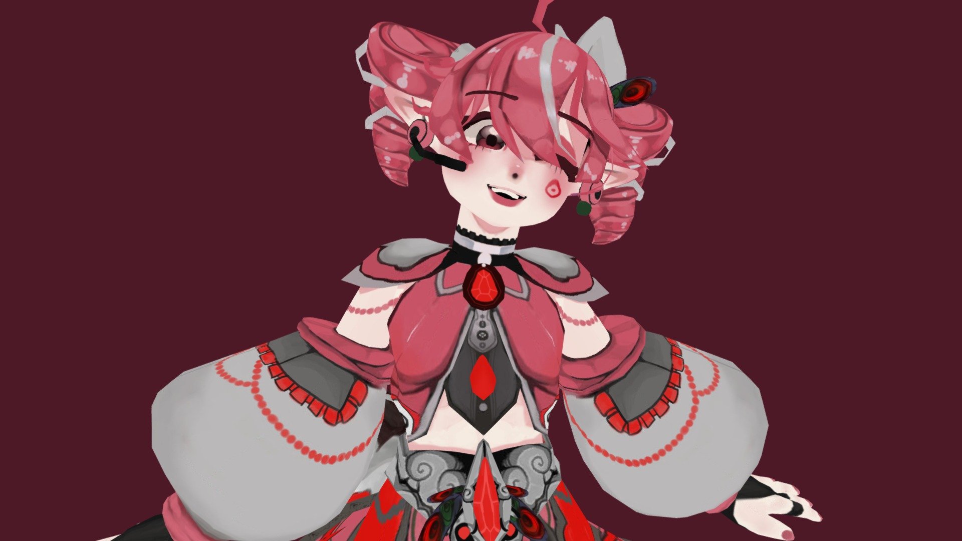 Kasane Teto - Mystic Skin - 3D model by maria_naclad_edu [1c40191 ...