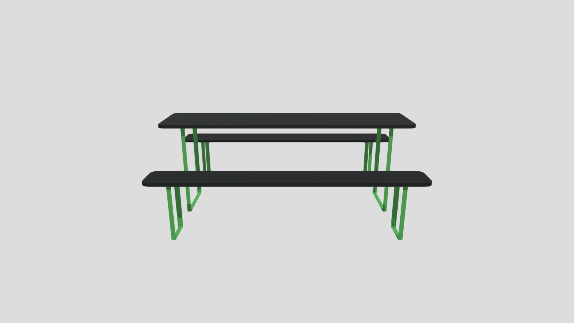 Biertisch Garnitur - Download Free 3D model by HACKI (@hacki1993 ...