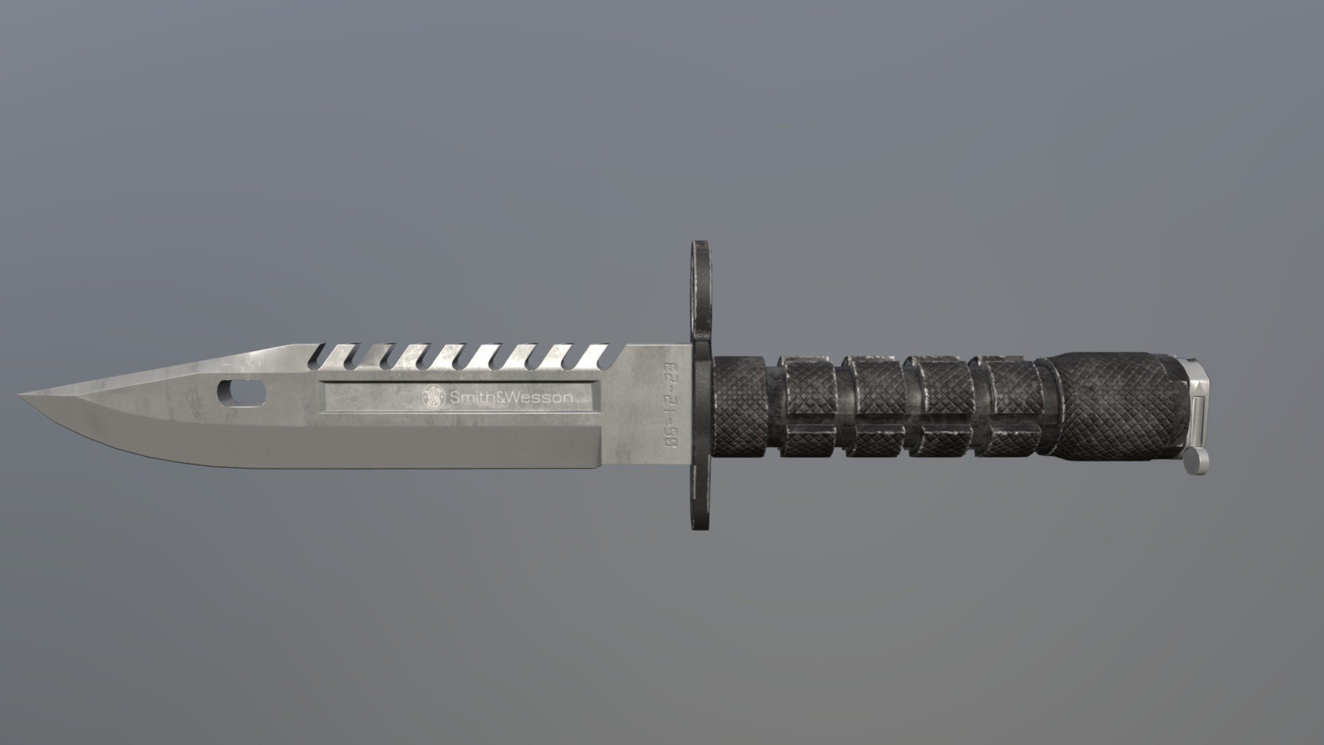 bayonet - 3D model by MinhManNguyen (@nguyenminhmanlop93) [1c41155 ...