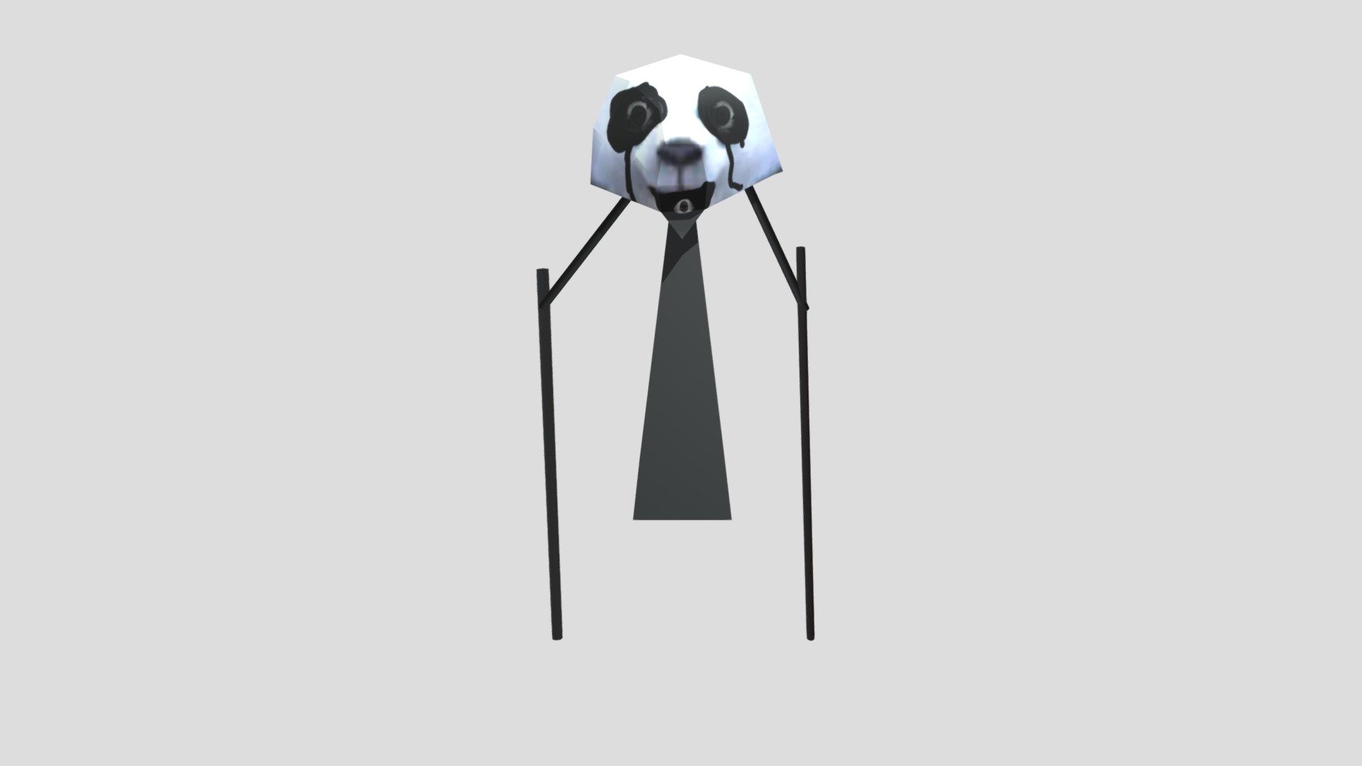 horror panda from Revenge 5 - Download Free 3D model by Tio chicken gun ...