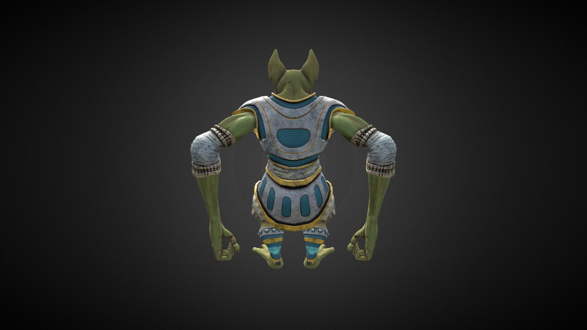 Alien Soldier - 3D model by MG3Dartist [1c41f61] - Sketchfab