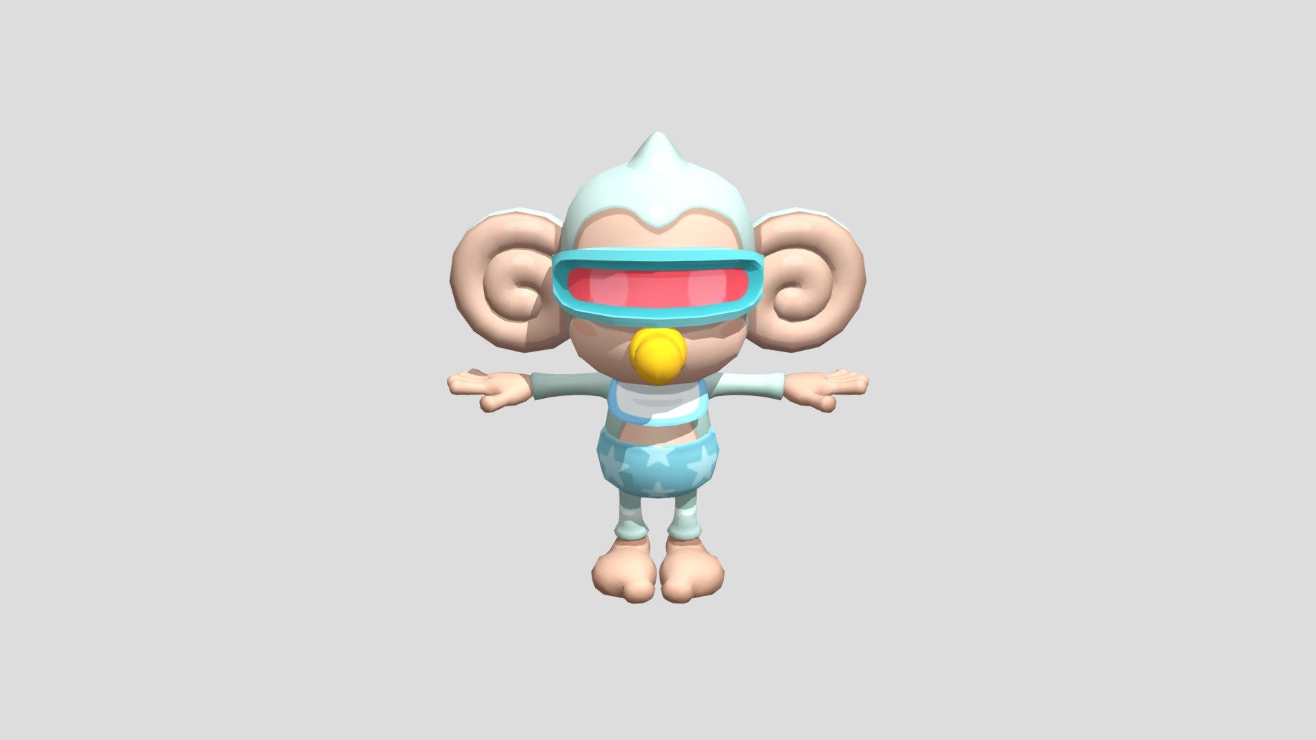 Super Monkey Ball - Baby - Download Free 3D model by callion008 ...