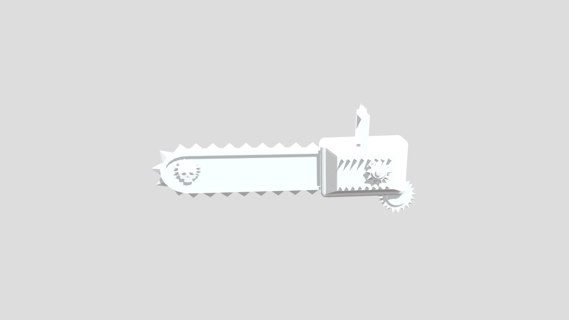 punk chainsaw UGC - 3D model by Nelline [1c43230] - Sketchfab