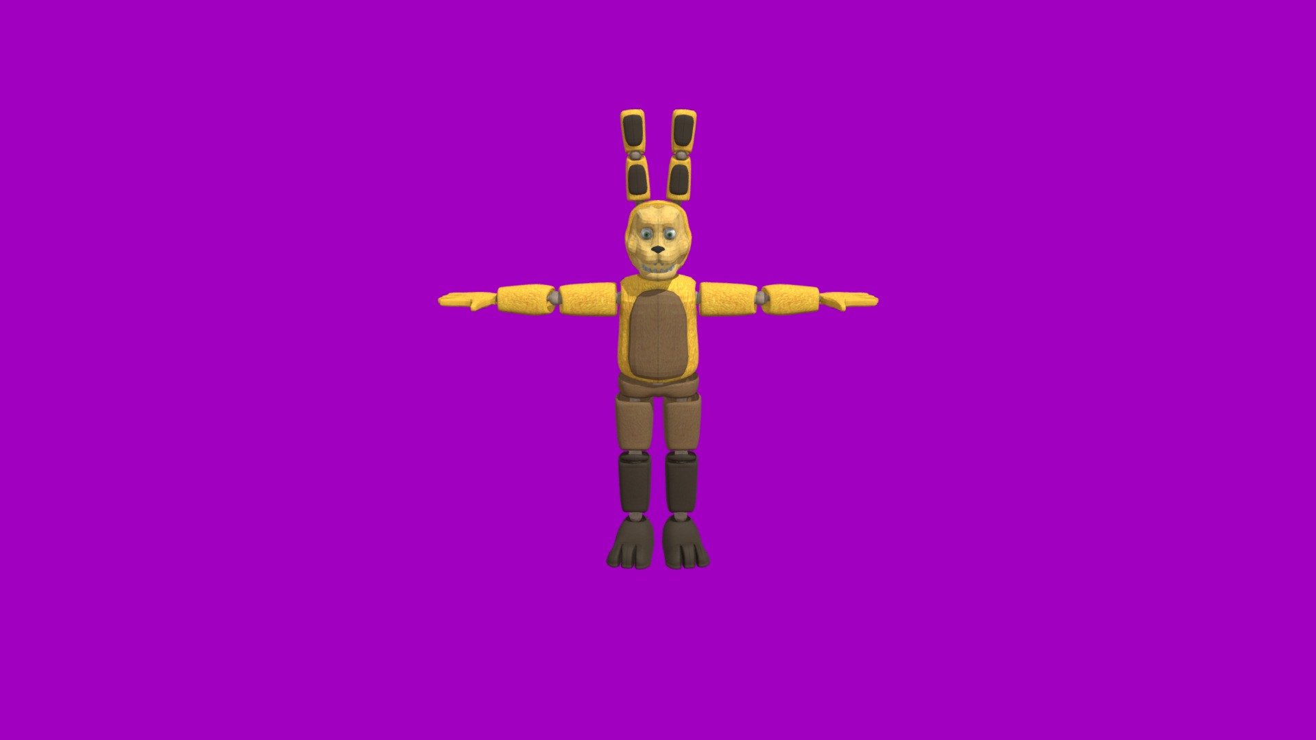 Spring Bonnie V2 - 3D model by wafflesinvr [1c43ca2] - Sketchfab