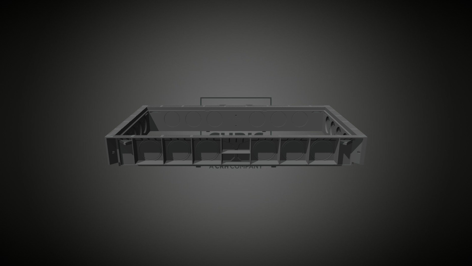 Access Chamber - RapidSTACK+ - 1200 X 600 - 3D model by Cubis Systems ...