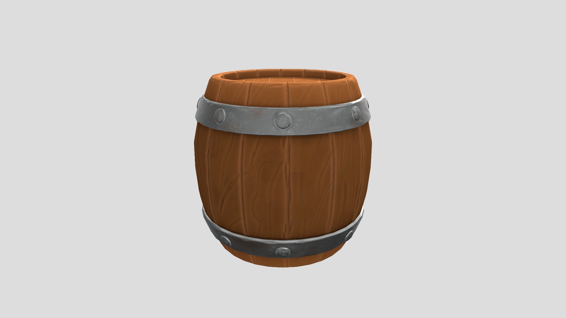 Medieval style barrel - 3D model by ranghianu.tudor [1c44c5f] - Sketchfab