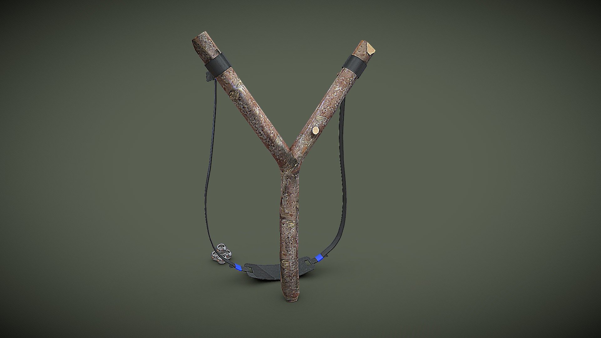 A soviet kid's slingshot. Советская рогатка. - 3D model by Valger ...