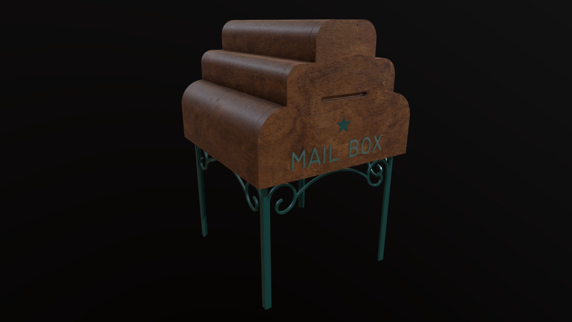 MAIL BOX - Buy Royalty Free 3D model by DTA DESIGN STUDIO ...