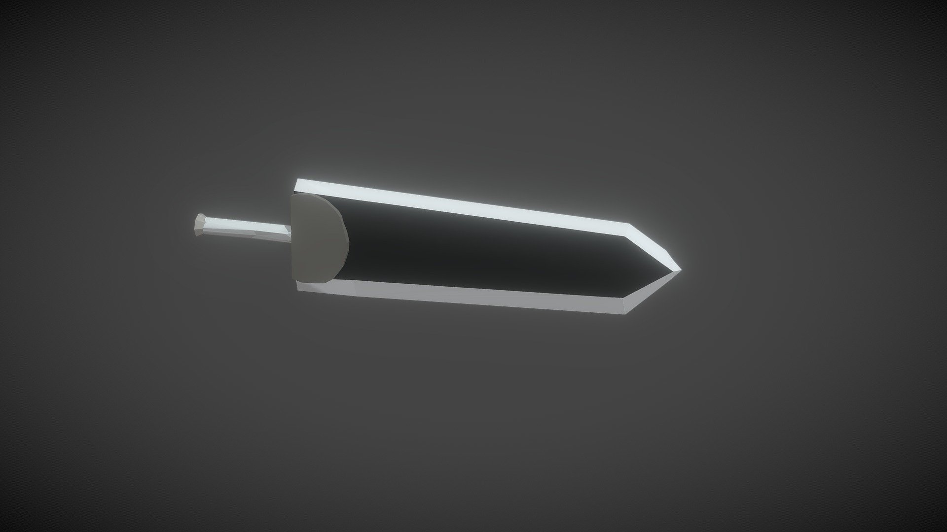 Low Poly Guts' sword / Dragon Slayer - Download Free 3D model by ...