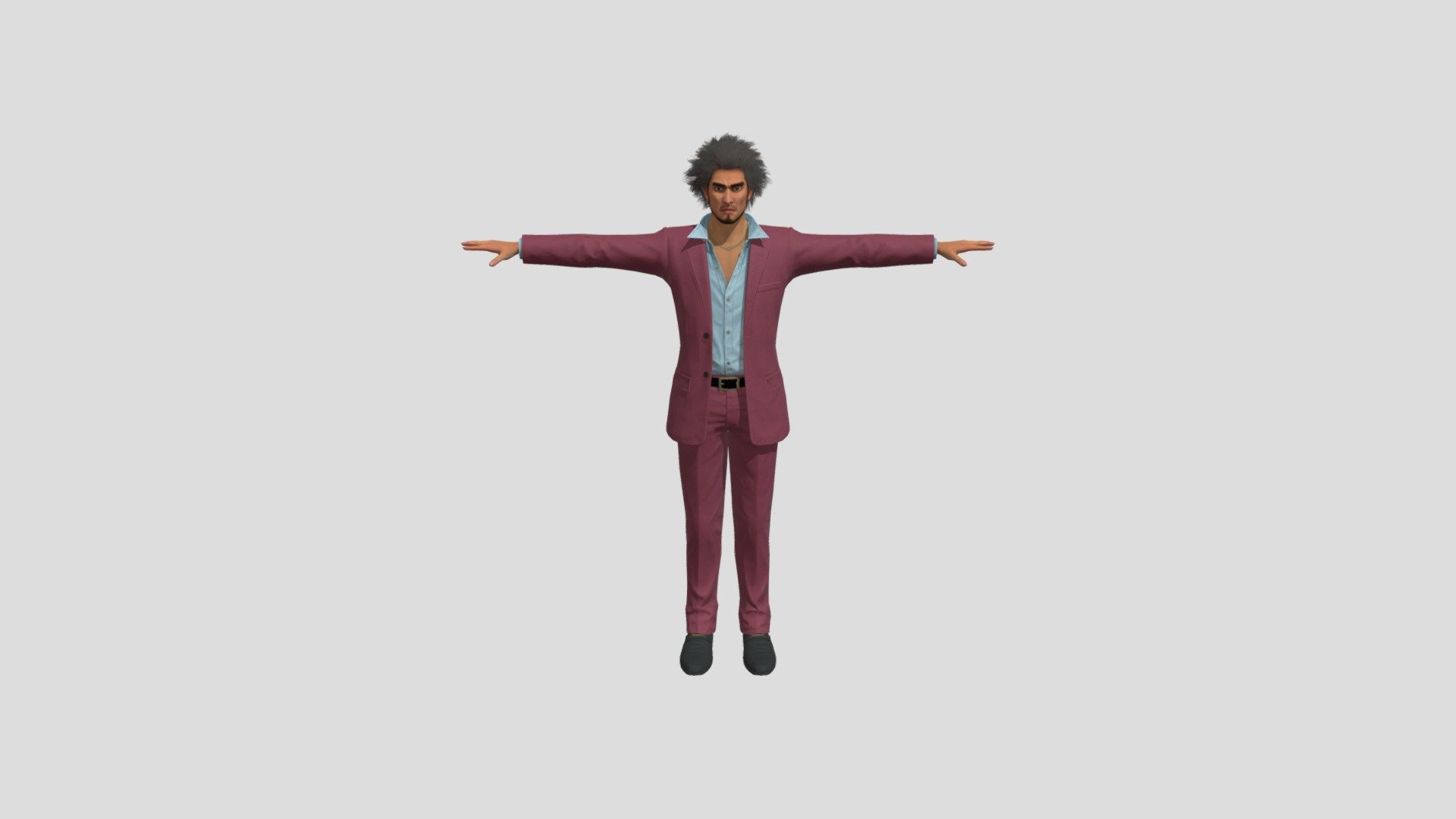 Ichiban Kasuga (Sonic Racing: CrossWorlds) - Download Free 3D model by ...