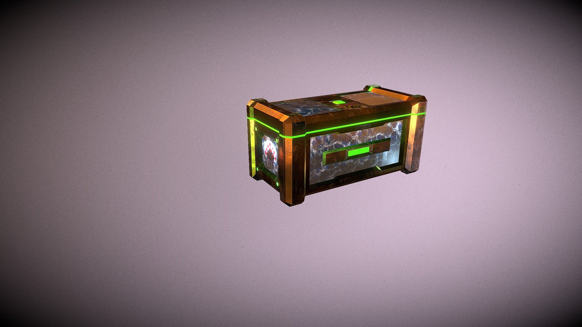 Contenedor Sci Fi METROID Baked - 3D model by kidsgontato [1c4a5b5 ...