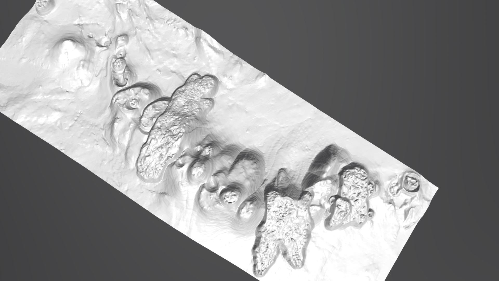 Mono-Inyo Craters (Lava Domes) - Download Free 3D model by Jen Piatek ...