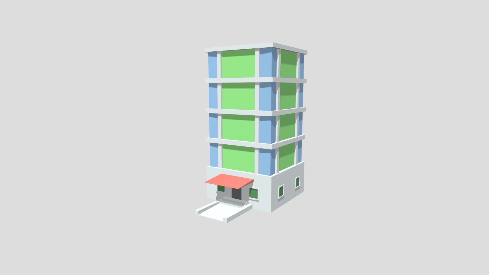 Building - 3D model by kapohk [1c4ca72] - Sketchfab
