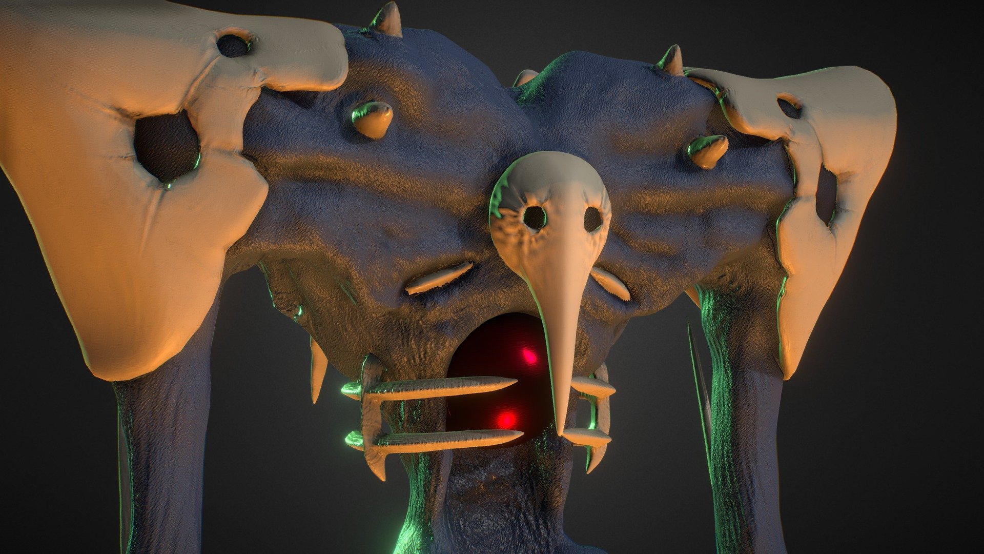 Sachiel Evangelion 3D Model Free - Download Free 3D model by melgosasko ...