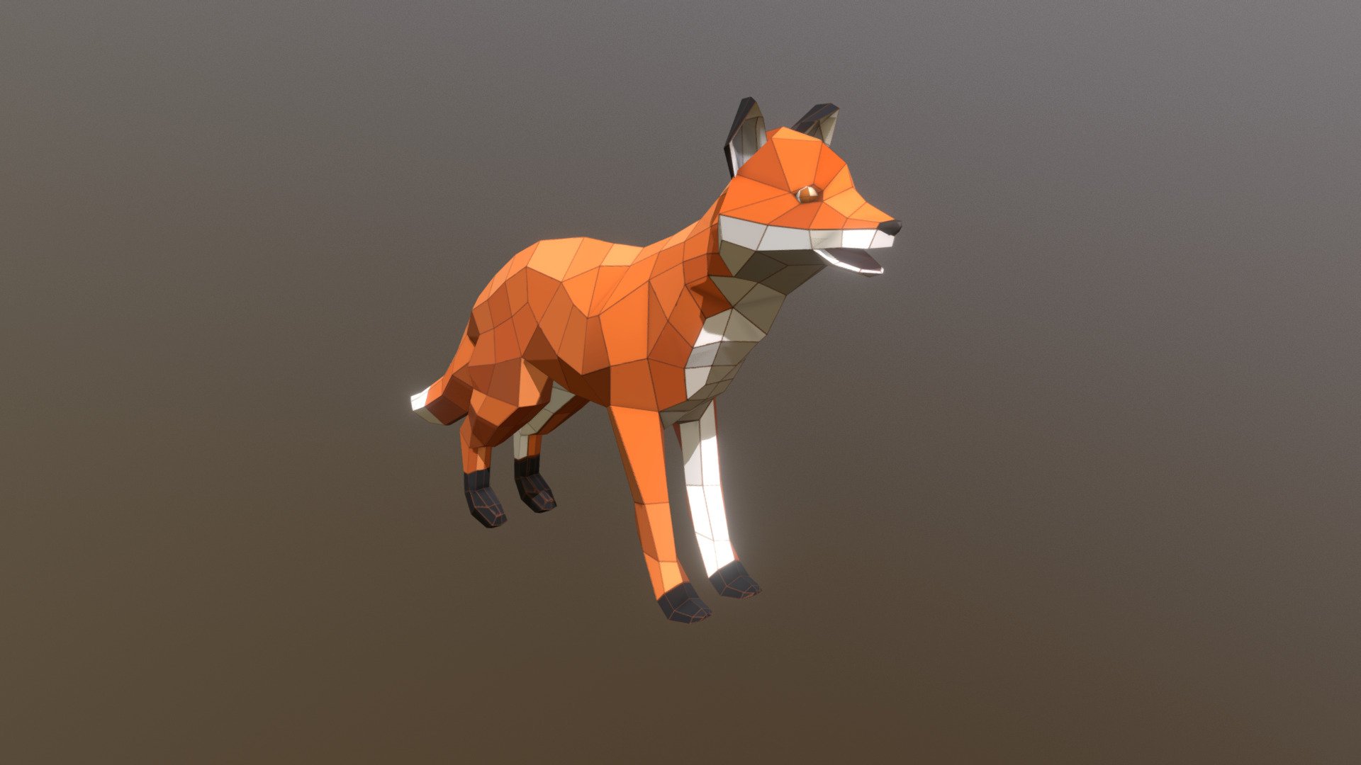Fox (Geometric Art inspired) - Download Free 3D model by ABMaca ...