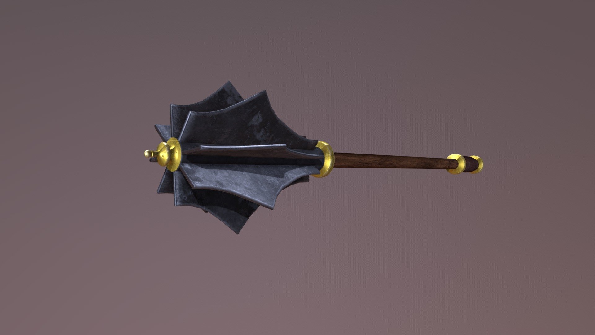 Medieval mace - Download Free 3D model by Rivaldragon [1c4f718] - Sketchfab