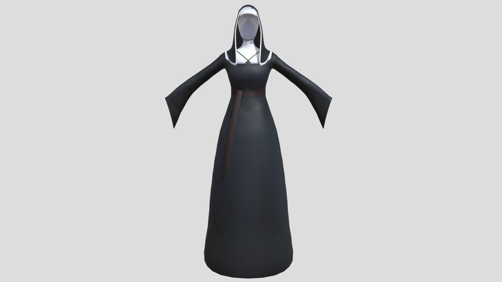 nun - A 3D model collection by davvue - Sketchfab