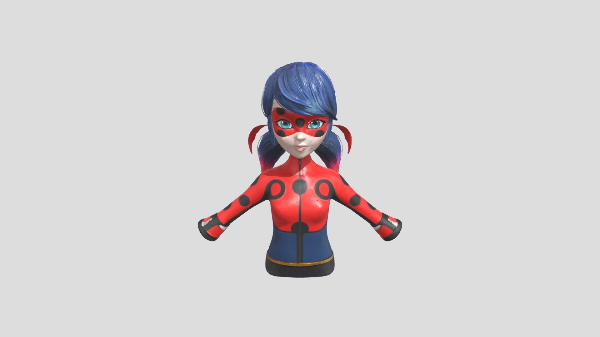 Ladybug Heroine - Download Free 3D model by marybug (@marygold1305 ...