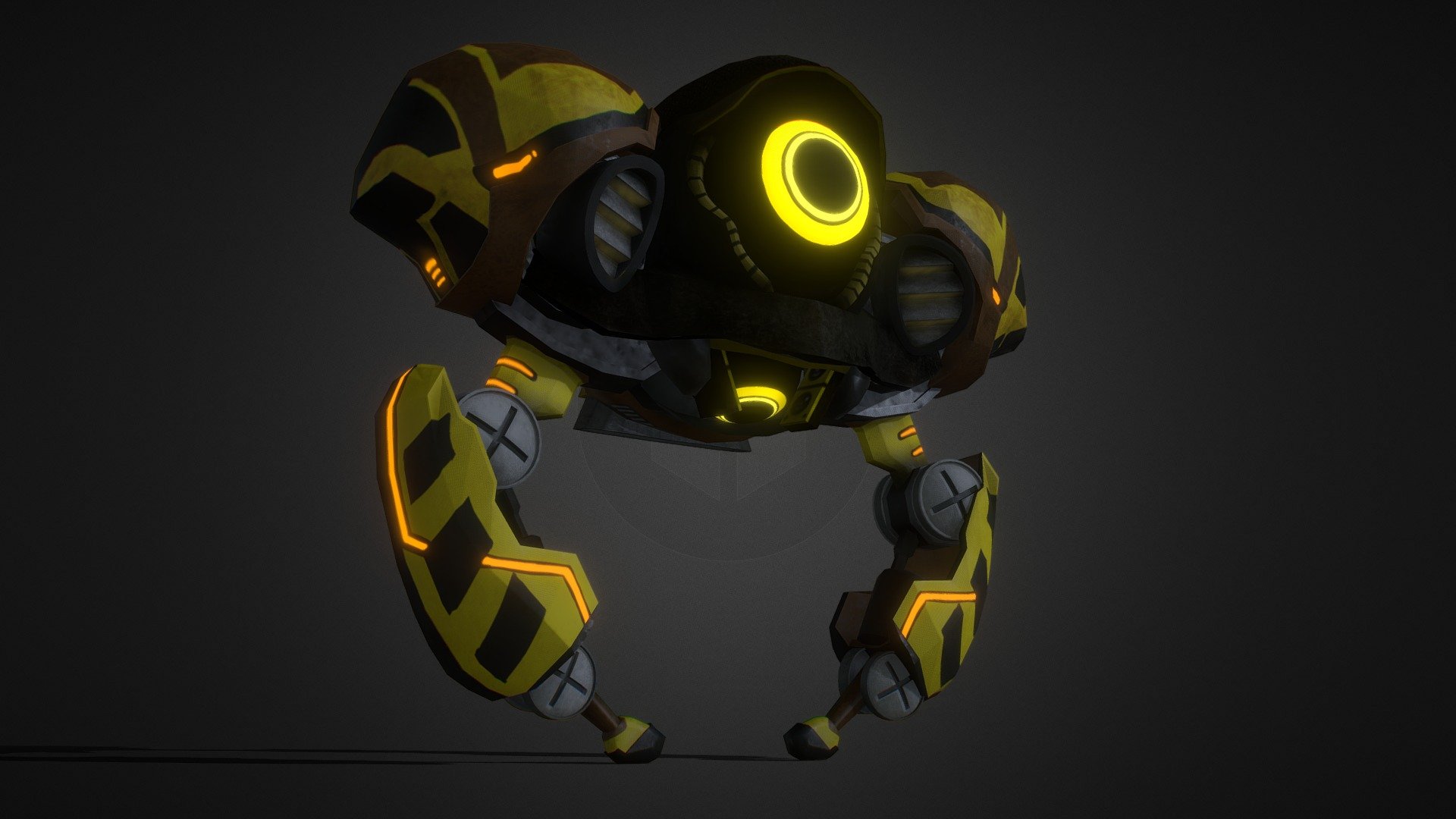 Skippy the Bot - 3D model by sabre230 [1c519b8] - Sketchfab