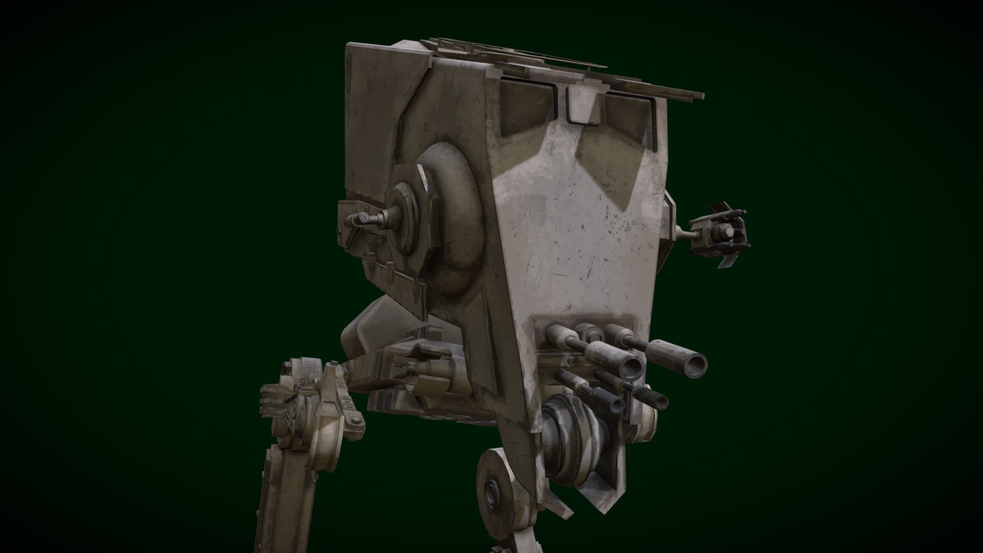 AT-ST - Download Free 3D model by jorafe (@joanrafe15) [1c52292 ...