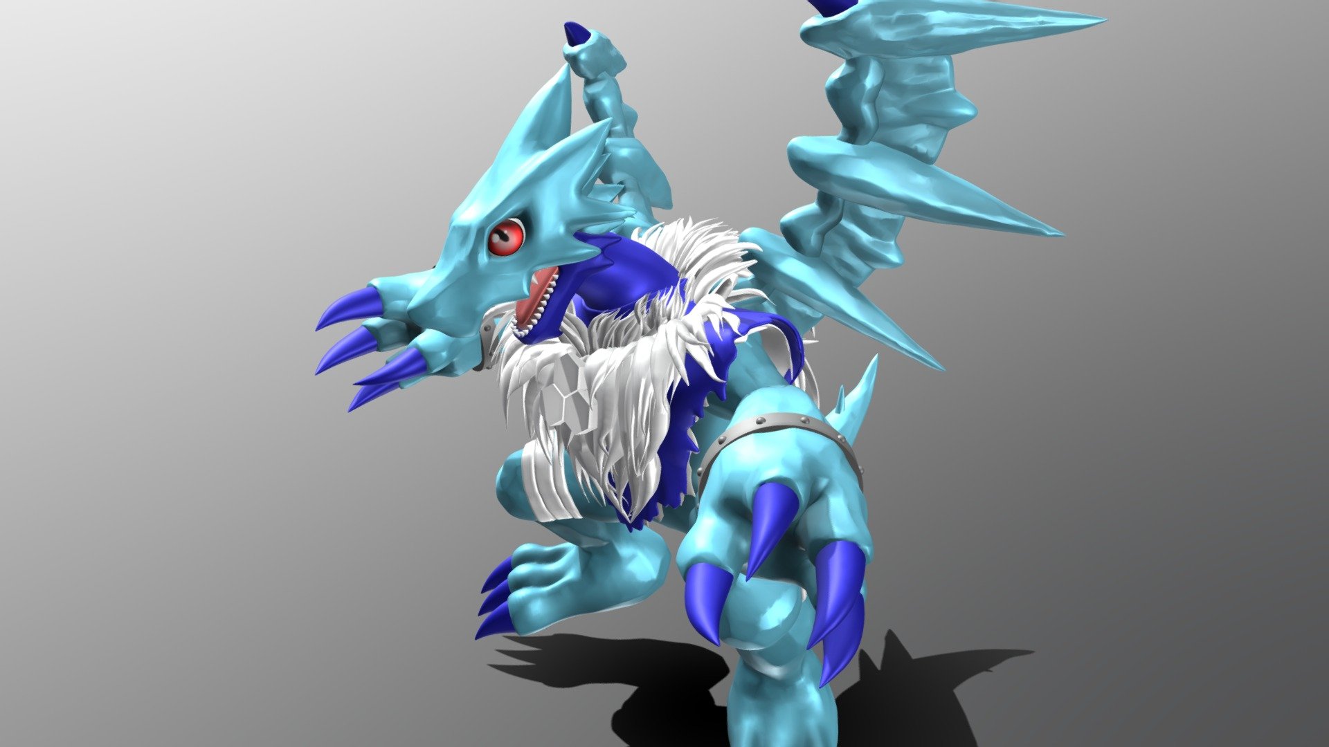 digimon Paledramon - Download Free 3D model by kishi (@ash.takafumi ...