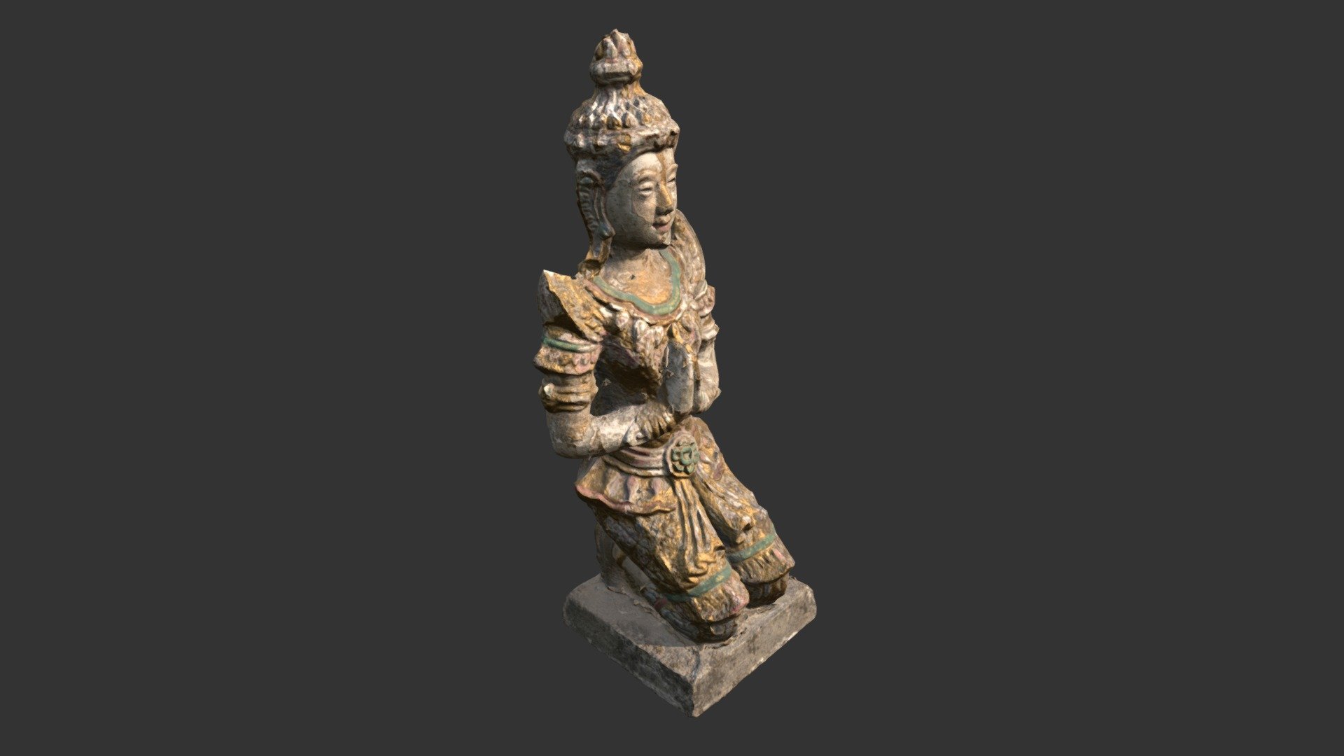 Pai Statue - 3D model by Clara Hickman (@chickman) [1c54486] - Sketchfab