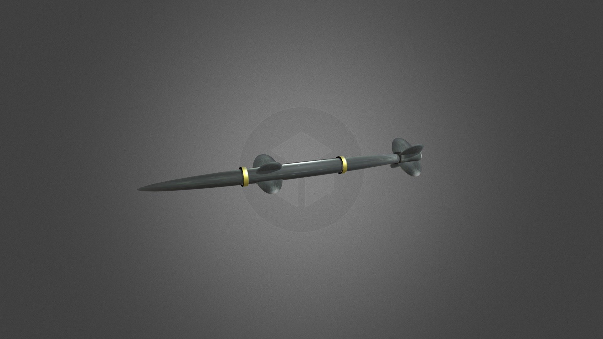 Missile (Low-Poly) - Download Free 3D model by Lwifff [1c5534e] - Sketchfab