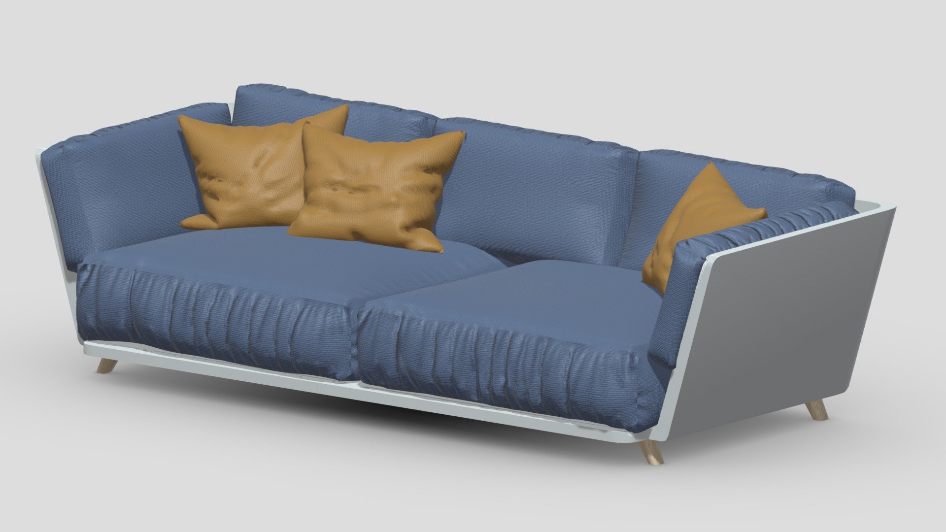 Couch - Download Free 3D model by ArchViz (@Archivz) [1c5601b] - Sketchfab