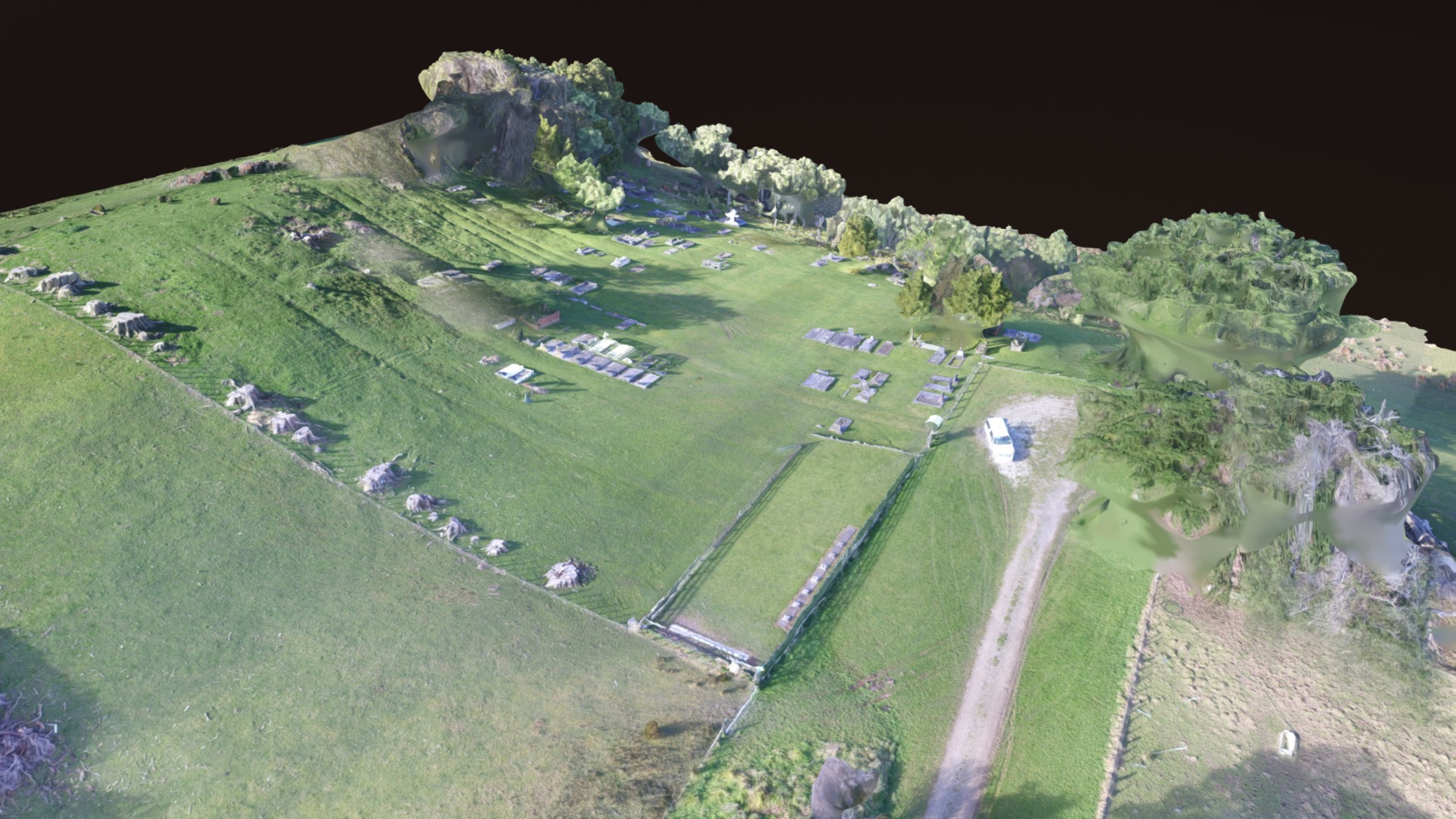 Pongaroa Cemetery 6 July 2018 - 3D model by Tararua District Council ...