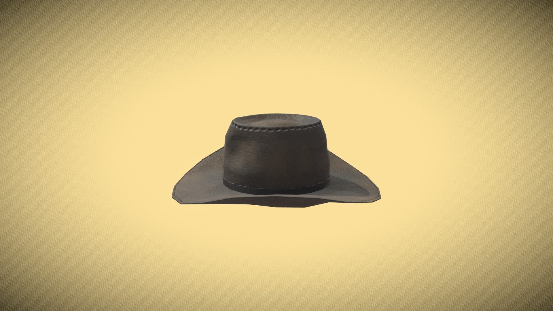 Stetson Hat - Download Free 3D model by michaelroe [1c56689] - Sketchfab