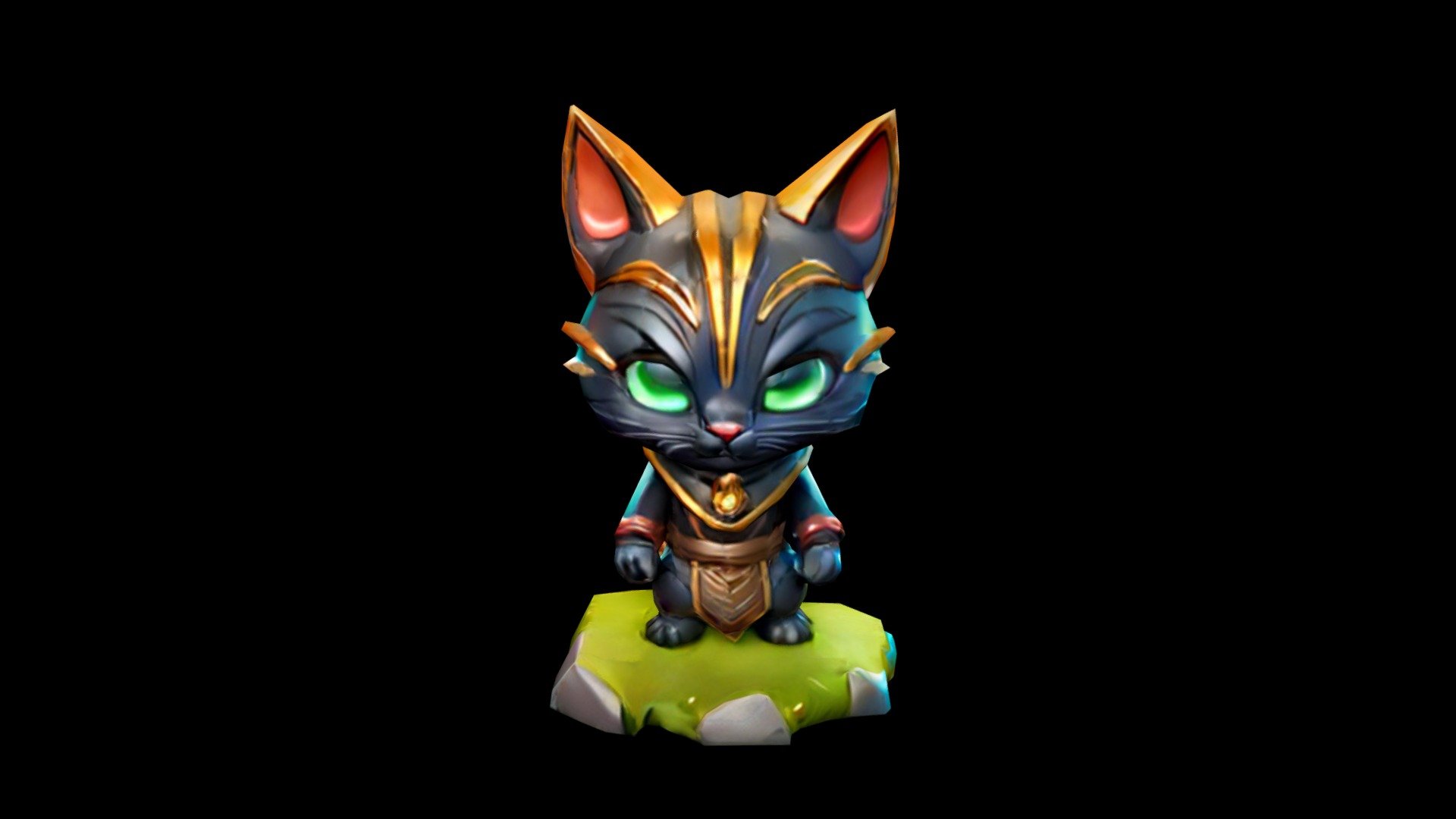 The Creative Design of a Fictional Superhero Cat - Download Free 3D ...