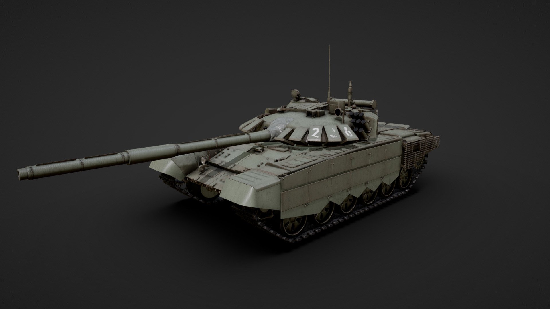 T-72 B3 Main Battle Tank - Buy Royalty Free 3D model by luisbcompany [1c59b99] - Sketchfab Store