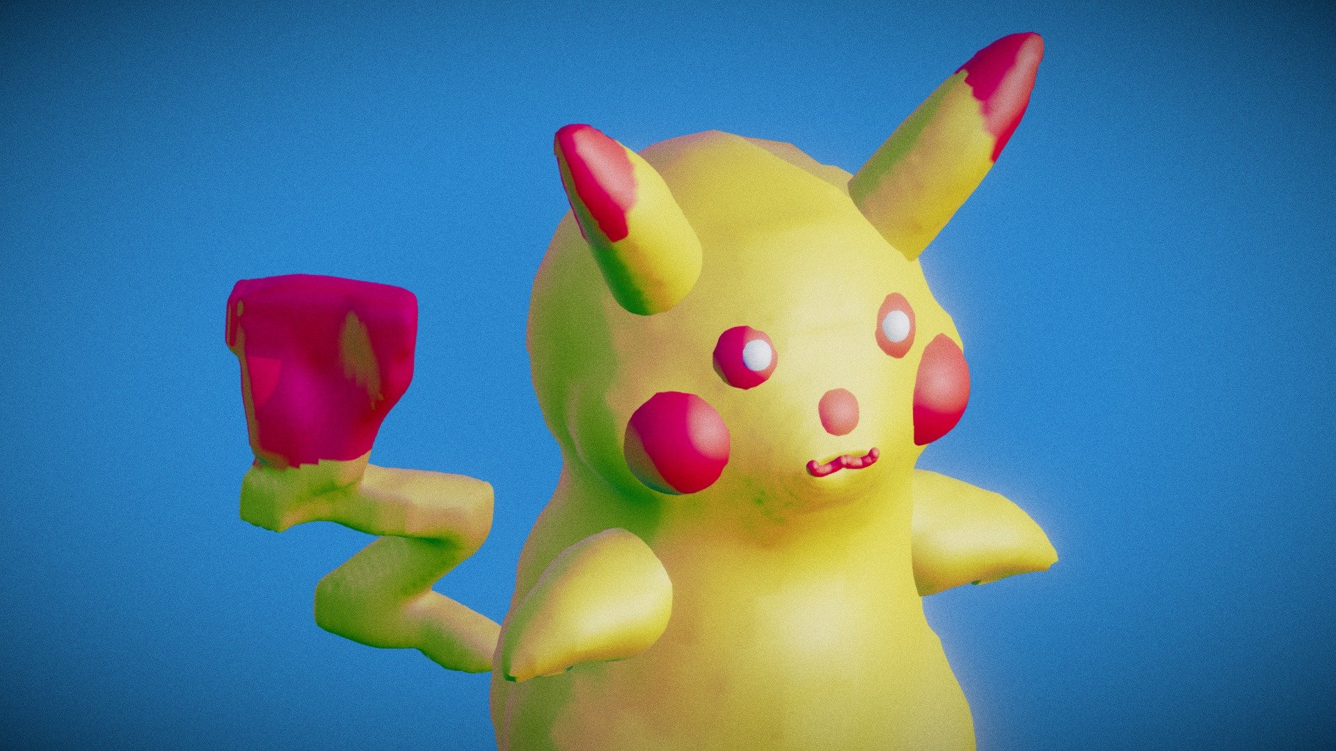 Pikachu Po-clay-mon - 3D model by Tau Tau (@taulantsulko) [1c59f08 ...