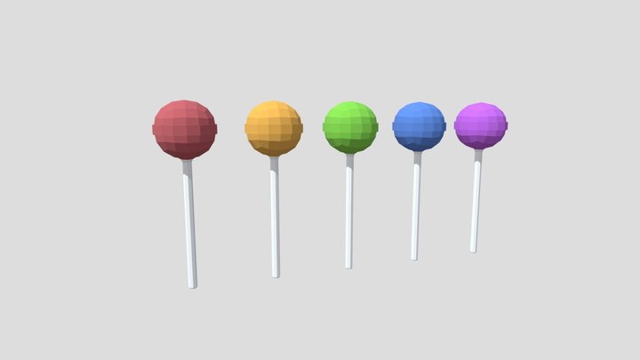 Lollipop 3D models - Sketchfab