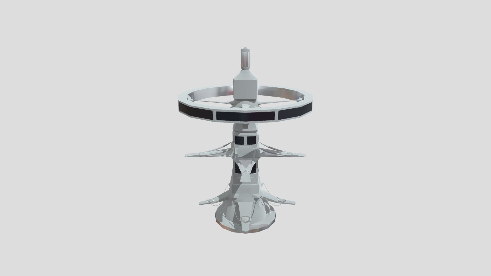 Sci-fi Communication Tower - Download Free 3D model by vandoughairyhunx ...