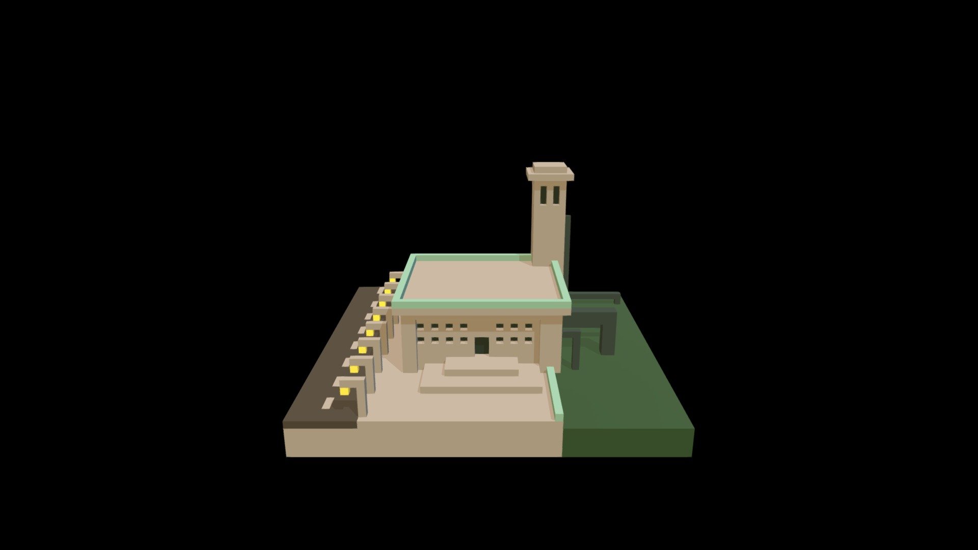 voxel factory - 3D model by artgrowingonatree [1c5d680] - Sketchfab