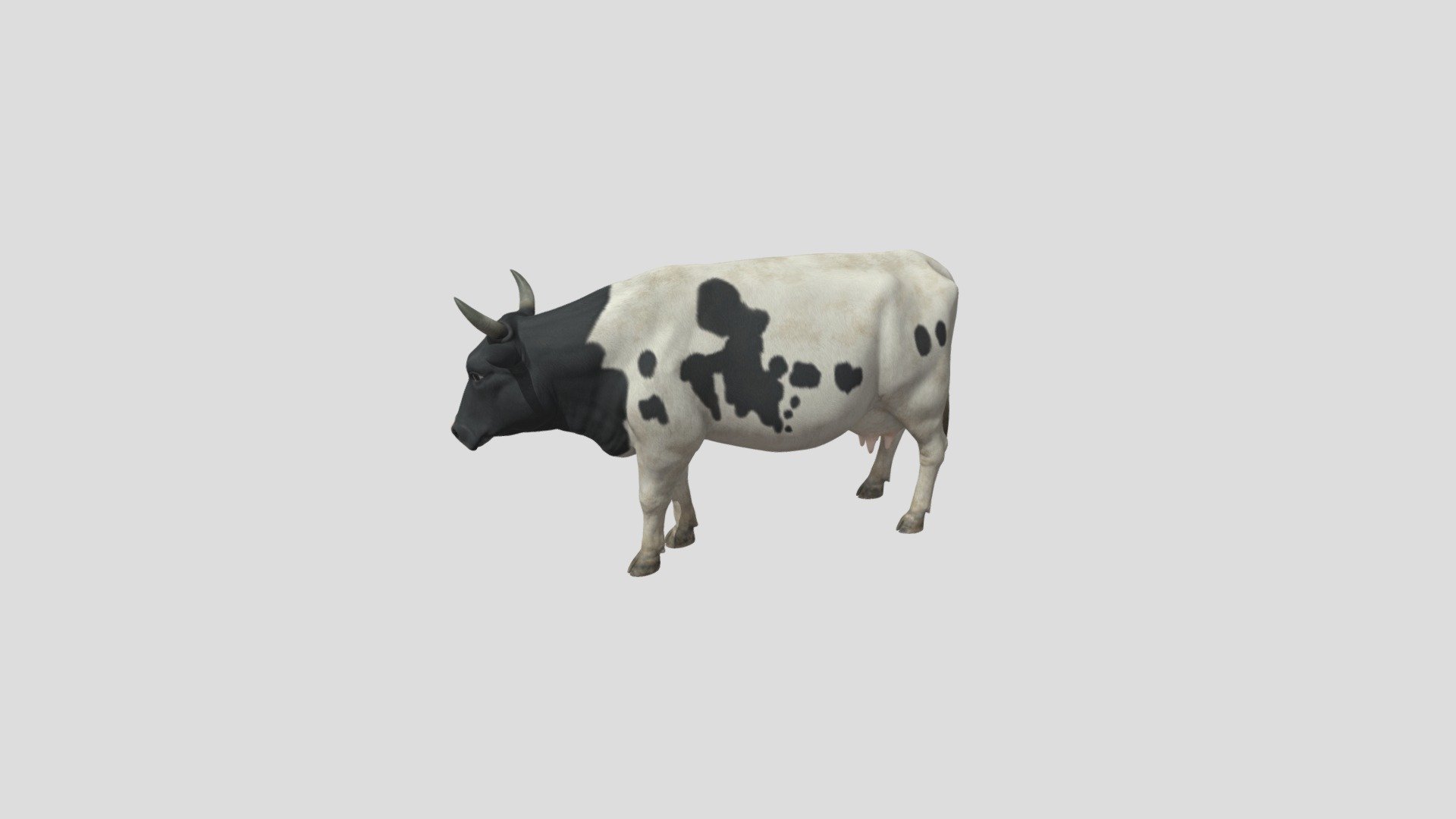 Cow - Download Free 3D model by Zainnaufal [1c5ef68] - Sketchfab