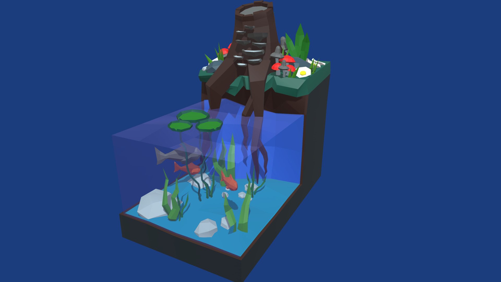 Riverbank Section - Download Free 3D model by djcarson [1c606ef ...