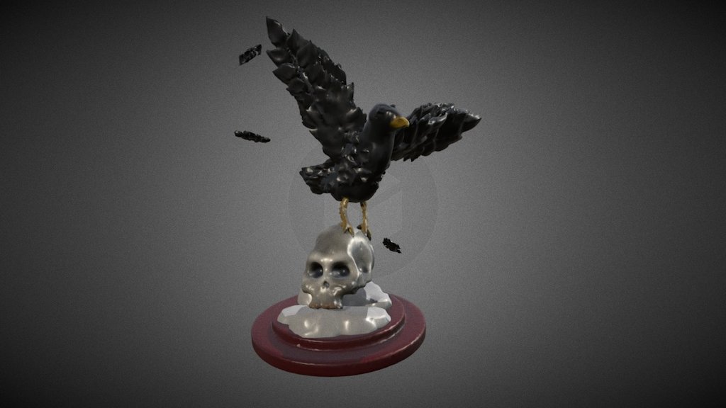VR Raven - 3D model by NIXPRO [1c607d2] - Sketchfab